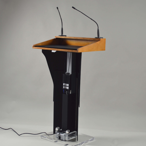 Pupitre de conférence réglable en hauteur BANGKOK réglage électrique